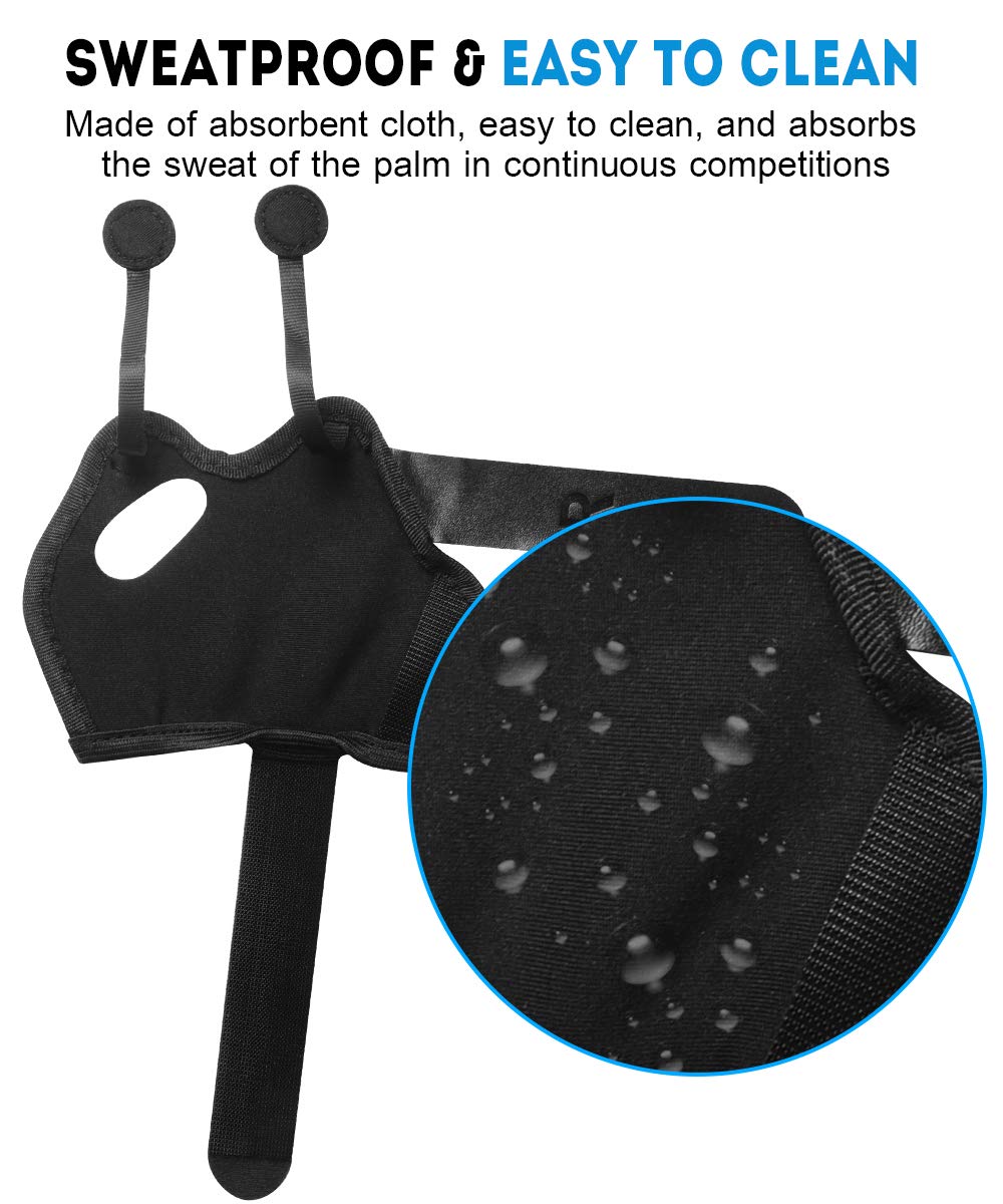 VR Touch Controller Grip Cover for Oculus Quest or Rift S Controller, Raylove Non-Slip Sweatproof and Washable Grips Skin VR Anti-Throw Controller Accessories Handle Protective Sleeve (Black, 1 Pair)