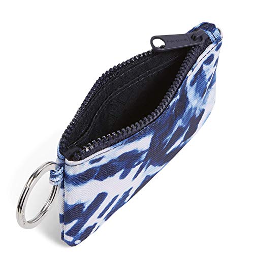 Vera Bradley Women's Recycled Lighten Up Reactive Zip ID Case Wallet, Island Tie-Dye, One Size