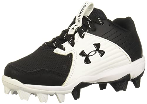 Under Armour Boys' Leadoff Low RM Jr., Black, 1 M US