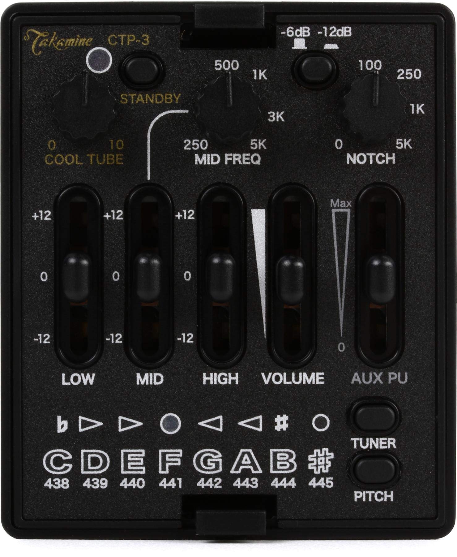 Takamine CTP-3 Cool Tube Guitar Preamplifier