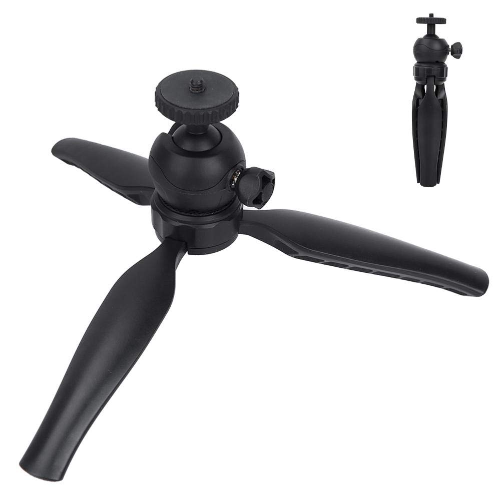 Tripod Mini Desktop Tabletop Tripod Stand Multifunction Mount Holder with 1/4 Screw for Smartphone Action Camera for Tripod