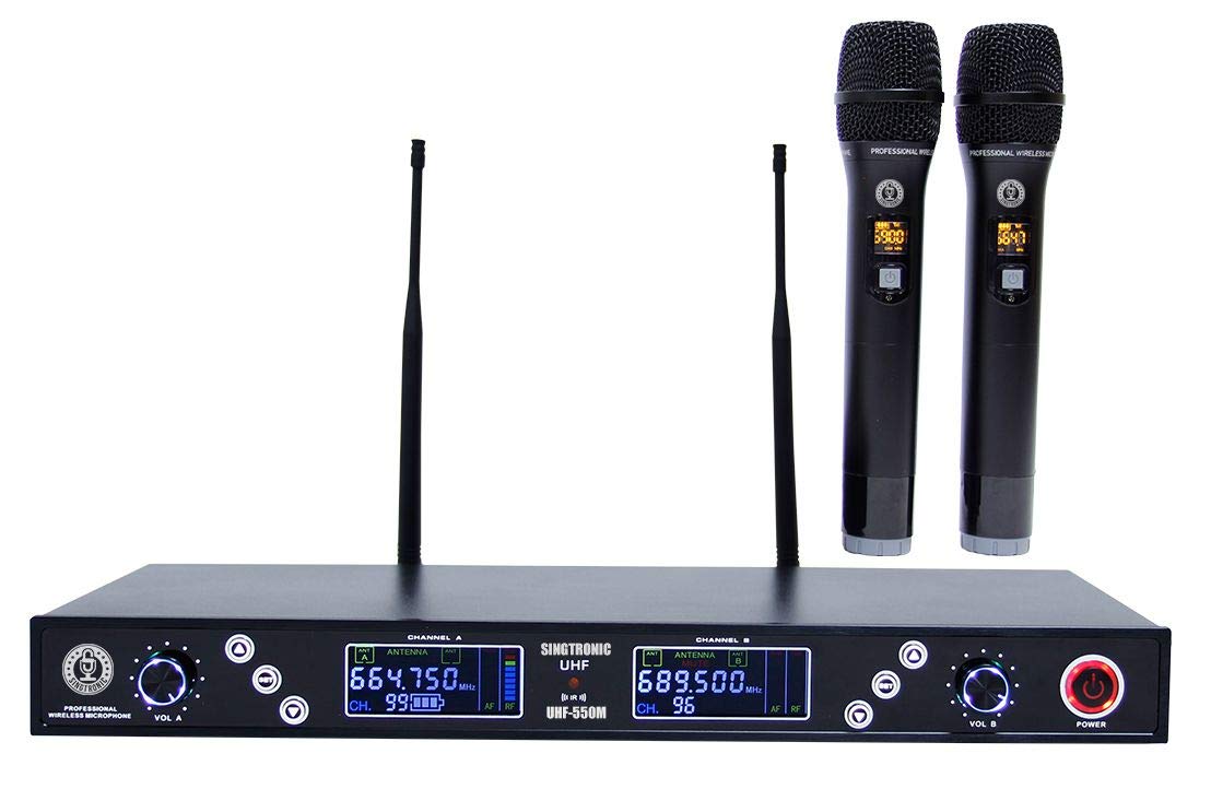 SINGTRONIC Professional 2000 WATTS Complete Karaoke System Package Free: Unlimited YouTube Songs, Built HDMI, Voice Record, Optical/Coax