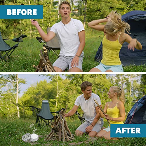 TSCTBA Mosquito Repellent for Patio, Mosquito Repellent Indoor and Outdoor, Mosquito Repellents for Yard, Mosquito Control, Powerful Mosquito Deterrent-2P