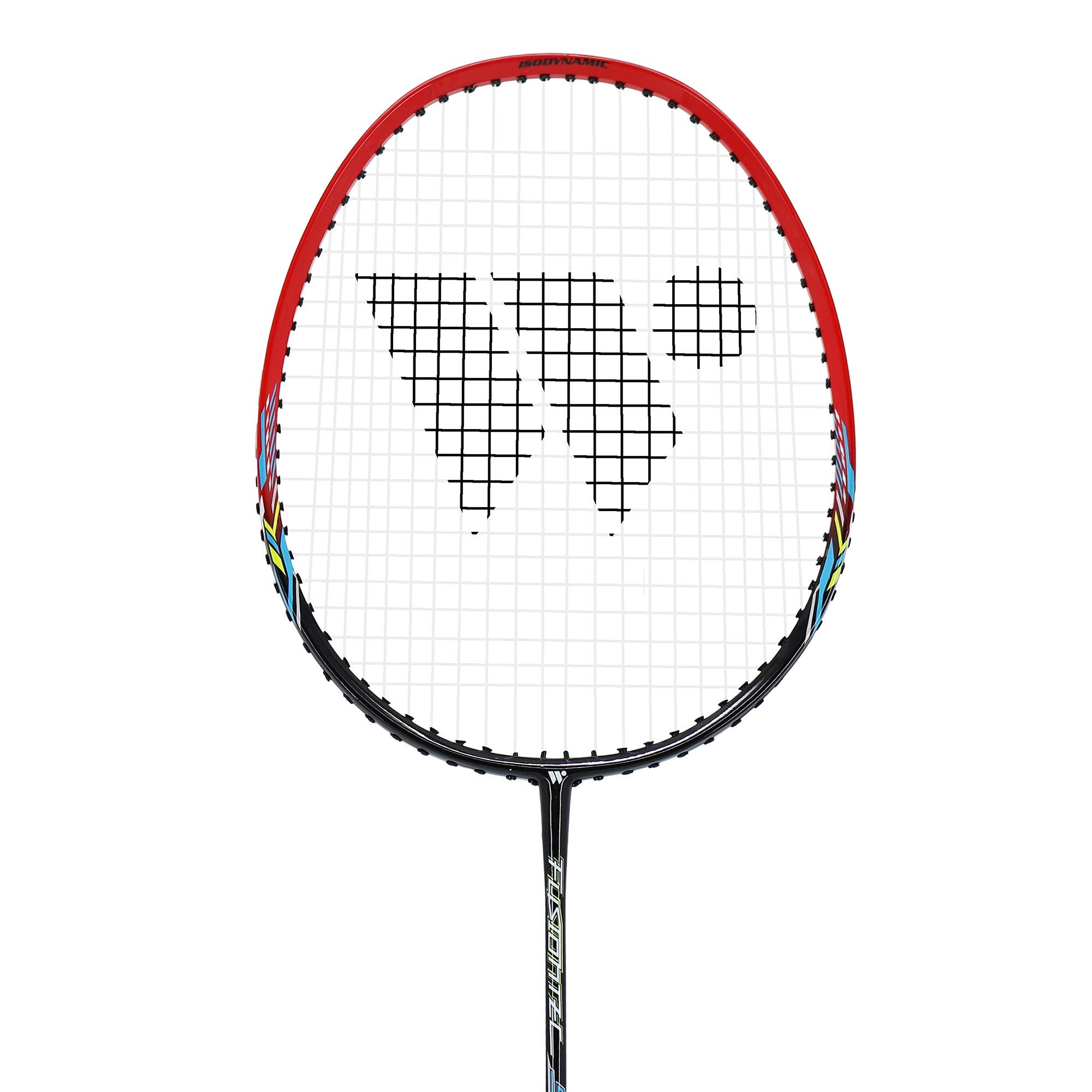 WISH FusionTec 917 β Badminton Racket and Case β Includes 1 Badminton Racket and 1 Badminton Bag β Excellent Badminton Grip β Great for Competitive Badminton Games, Red