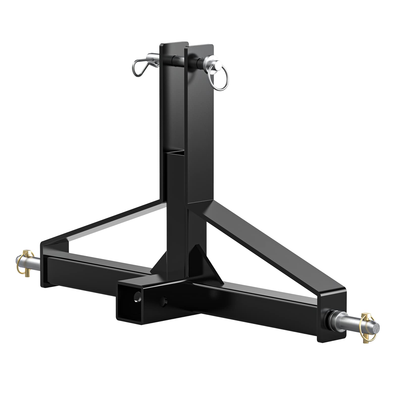 Sulythw 3 Point Hitch 2” Receiver Quick Hitch Compatible, Tractor Mover Drawbar Hitch, 3 Pt Quick Hitch Farm Equipment and Subcompact Trailer Hitch for Tractor Standard Category 1