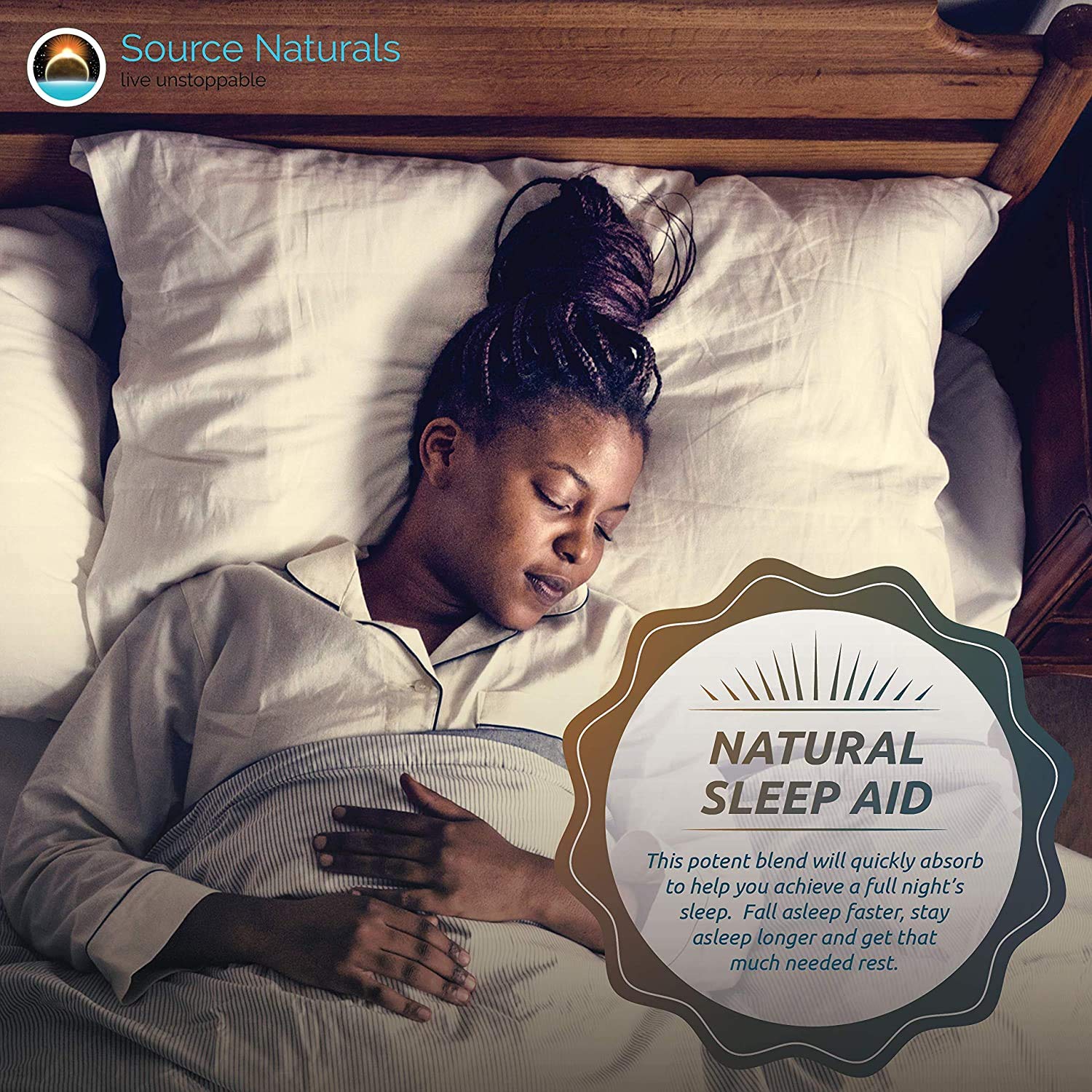 Source Naturals Melatonin 1 mg - 200 Tablets