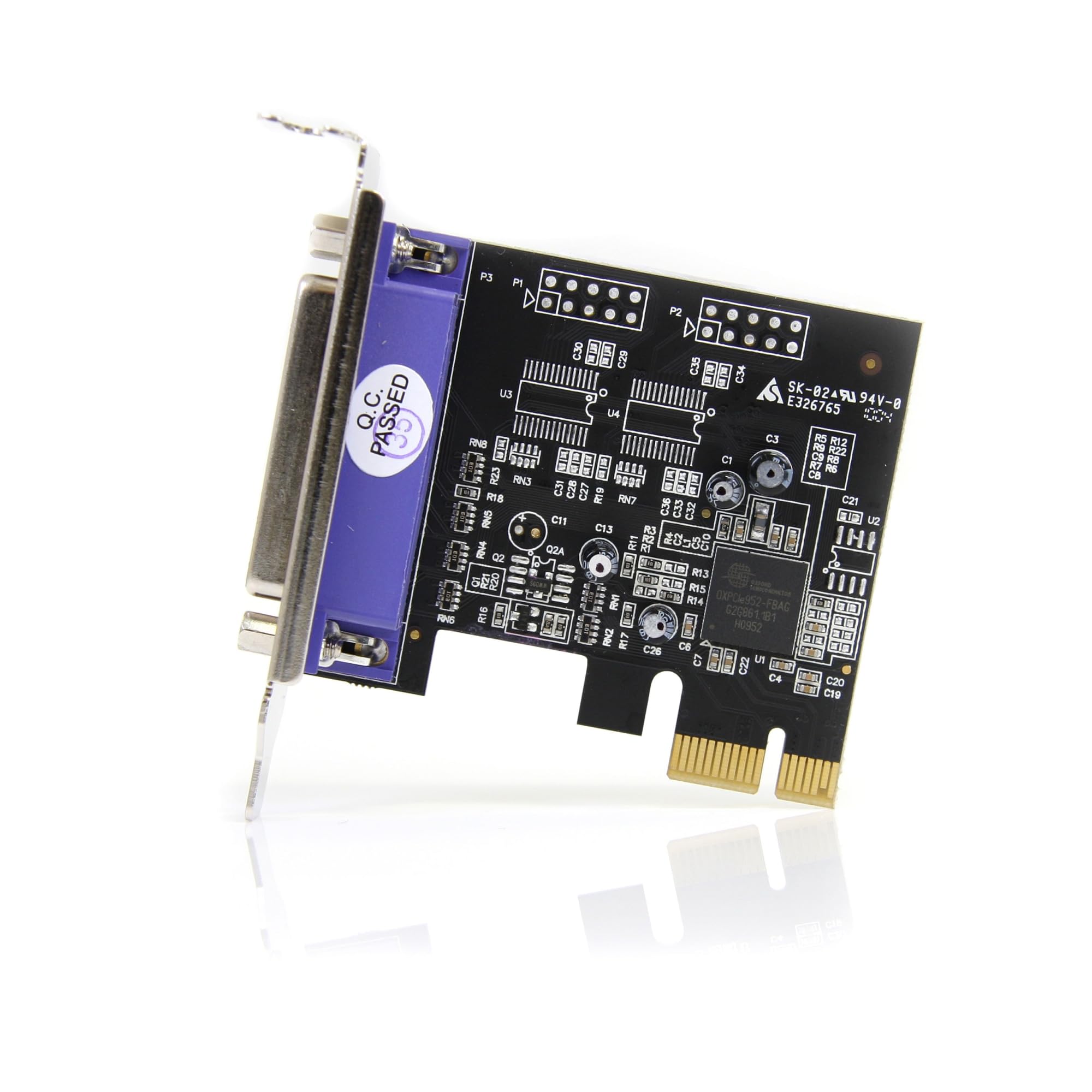 StarTech.com 1 Port PCI Express Low Profile Parallel Adapter Card - SPP/EPP/ECP Parallel Card (PEX1PLP)