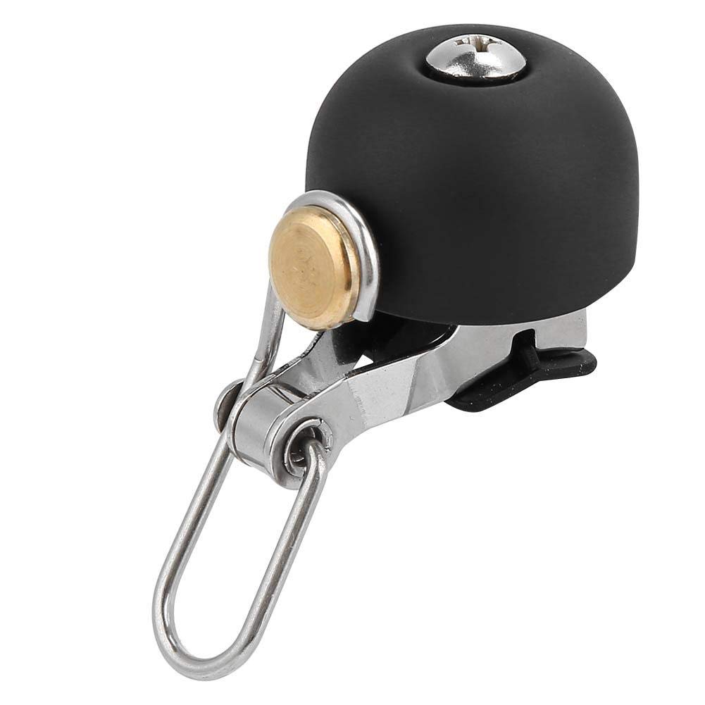 VGEBY1 Bicycle Bell, Durable Bike Handlebar Horn for Mountain & Road Bikes Cycling Loud Sound Alarm Accessory(Black Color)