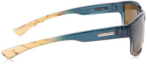 Suncloud Suspect Active Polarized Sunglasses - Ocean Fade Frame | Polar Brown Lens