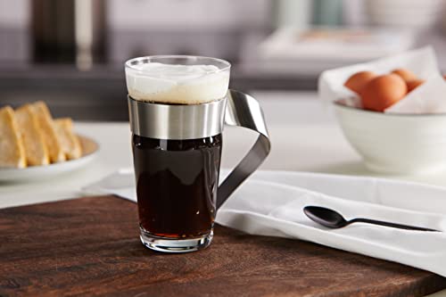 Villeroy & Boch New Wave Glass Latte Macchiato, 10 oz, Clear