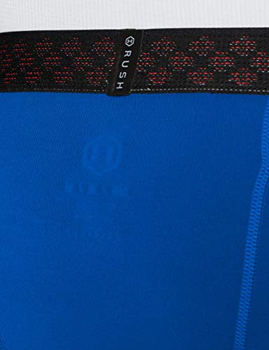 Under Armour Men's UA Rush HeatGear Long Compression Shorts XL Blue