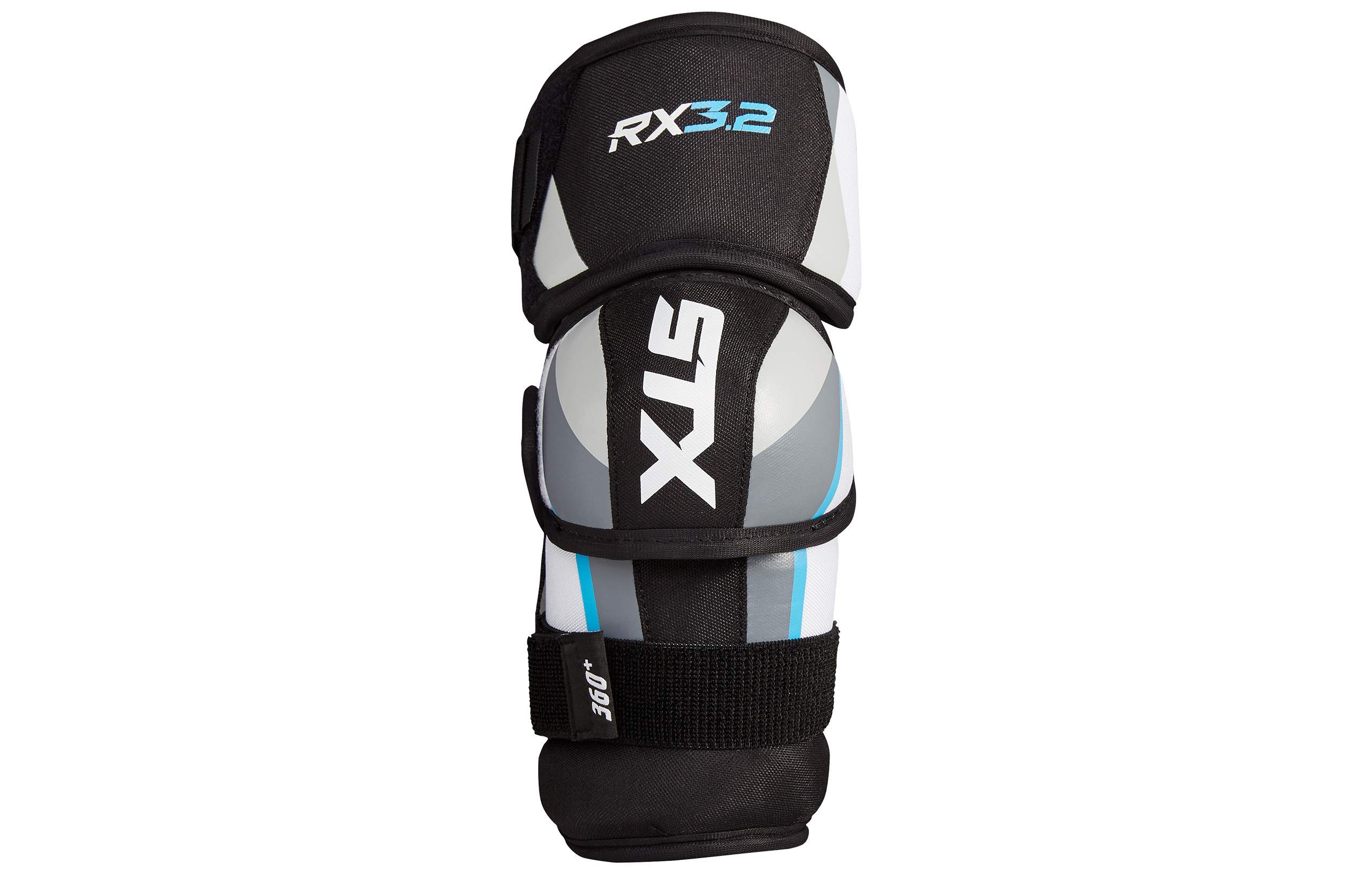 STX Ice Hockey Surgeon RX3.2 Junior Elbow Pad, Large, White/Blue
