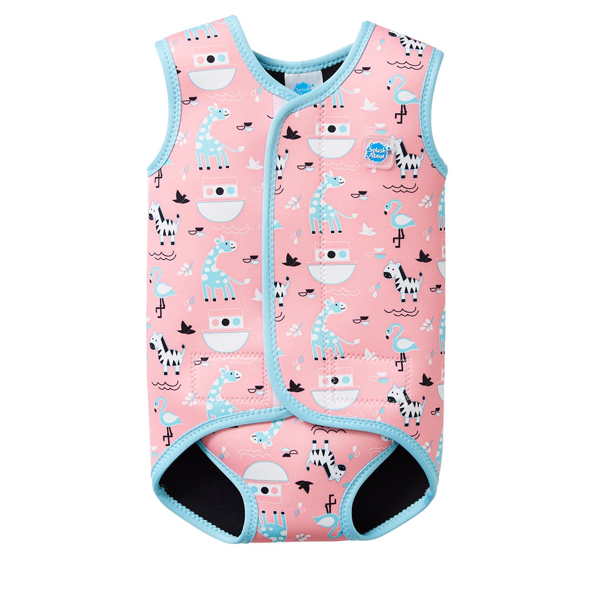 Splash About Baby Wrap Wetsuit, Pink Geranium, 18-30 Months