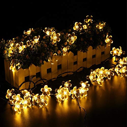 Sucastle LIUPENGWEI String Light,Halloween Christmas Fairy Lights Outdoor Waterproof Solar-Powered Crystal Ball Decorative Lights for Garden,Patio,Yard,Home Garden Ghost Light