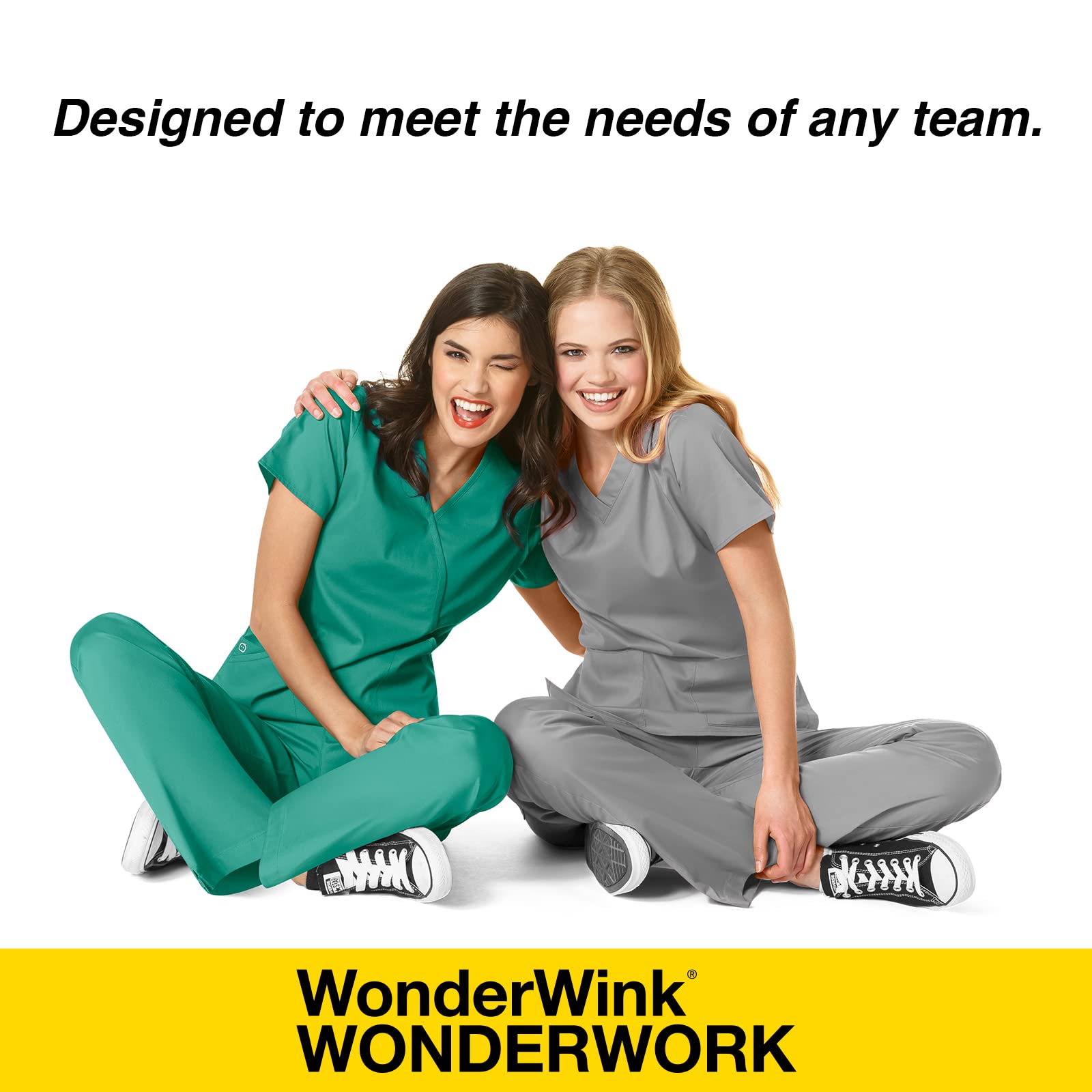 WonderWink Unisex Tie Back Scrub Cap, Galaxy Blue, One Size