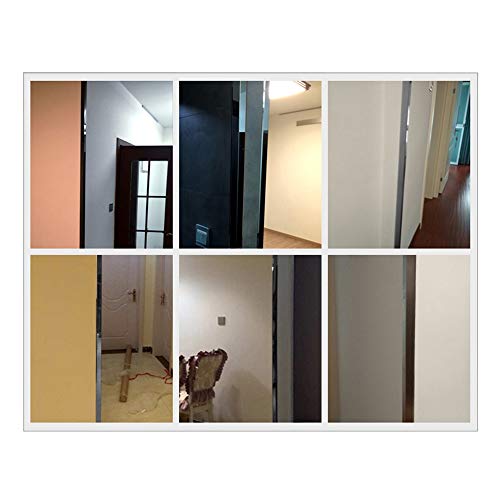 Wall Corner Guard Black SUS 304 Stainless Steel Edge Protector Decoration Corner Shield Baby proofing Edge Bumpers Strip Table Furniture Protector(7.87 inches Glue is not Included)