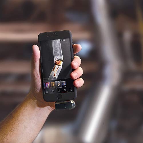 Seek Thermal CompactPRO – High Resolution Thermal Imaging Camera for Android USB-C,Black,Brown
