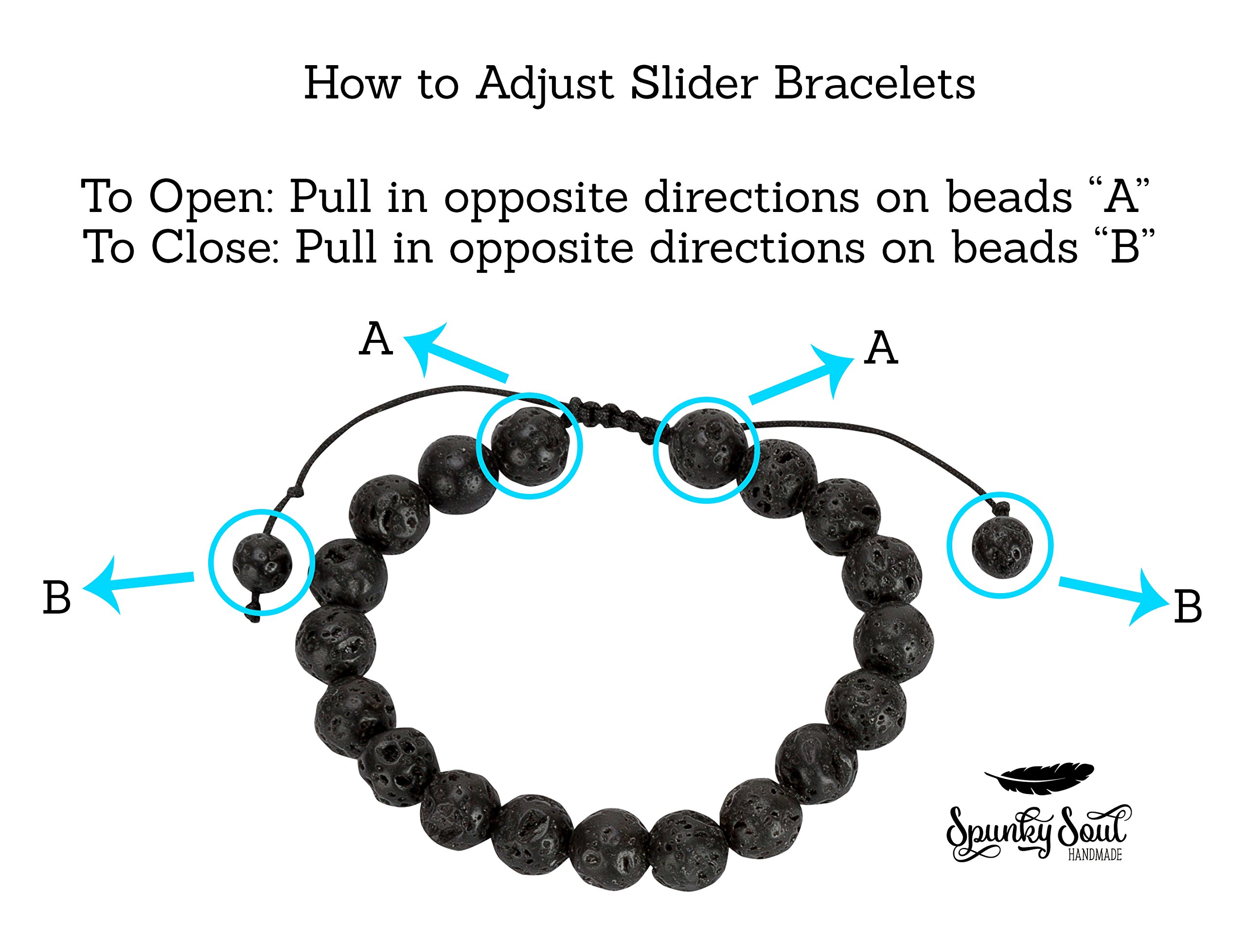 SPUNKYsoul Lotus New Beginnings Bracelet Hematite for healing Stack Bracelet Set Collection
