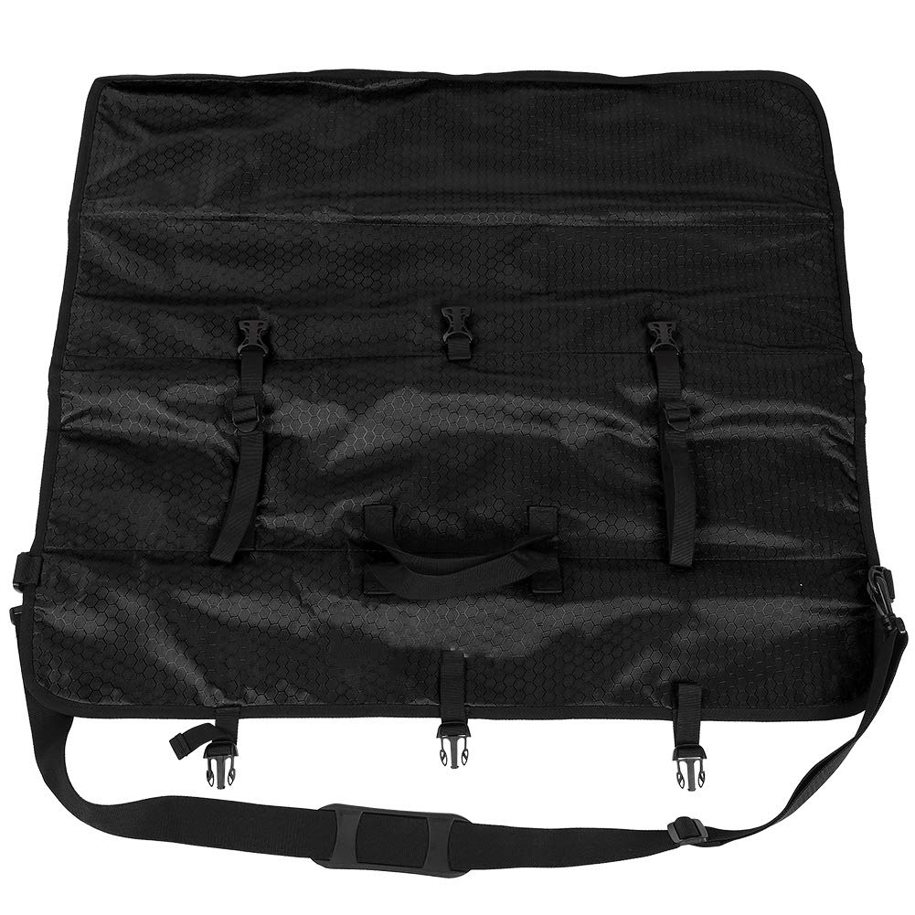 Tihebeyan Recurve Bow Case, Portable Lightweight Arrow Quiver Holder Shoulder Handle Carrying Bag Pouch Bow Target,Universal Take Down Bow Case (Black)
