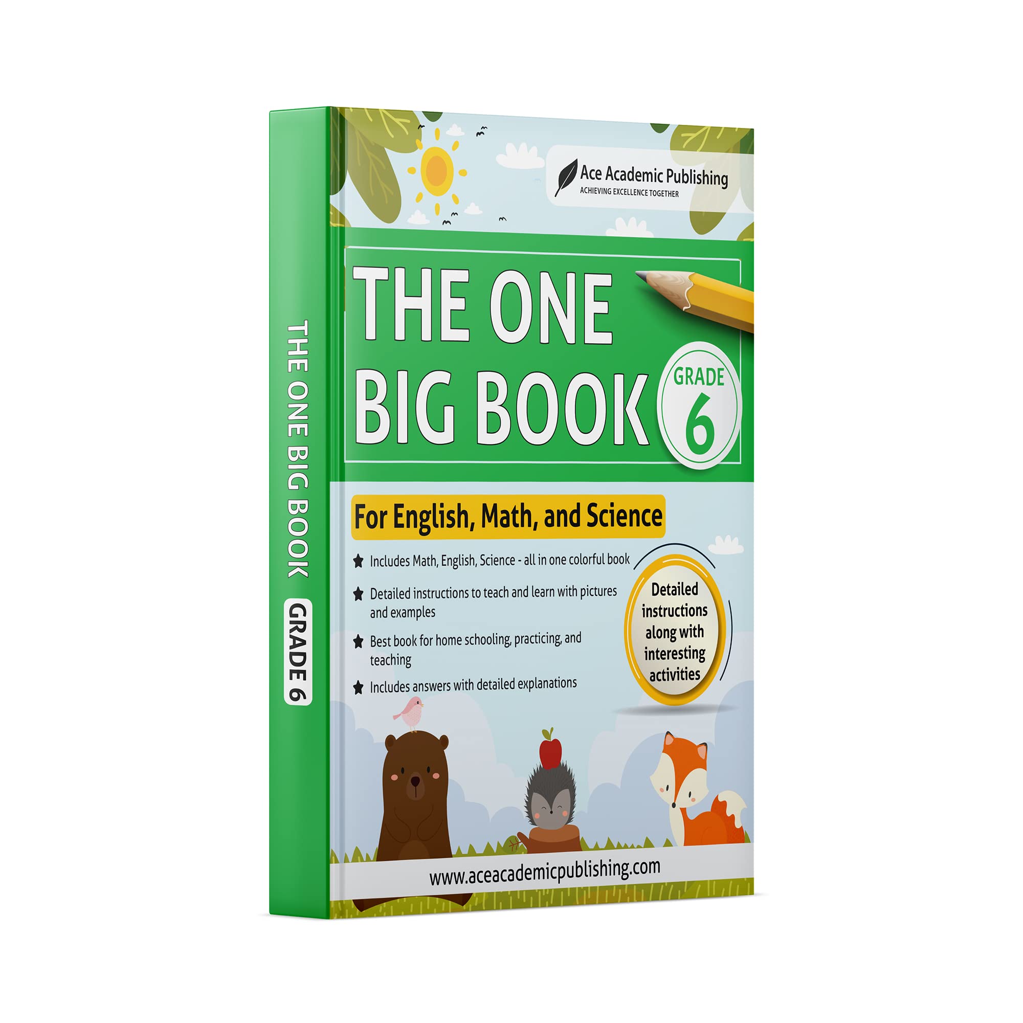 The One Big Book - Grade 6: For English, Math and Science