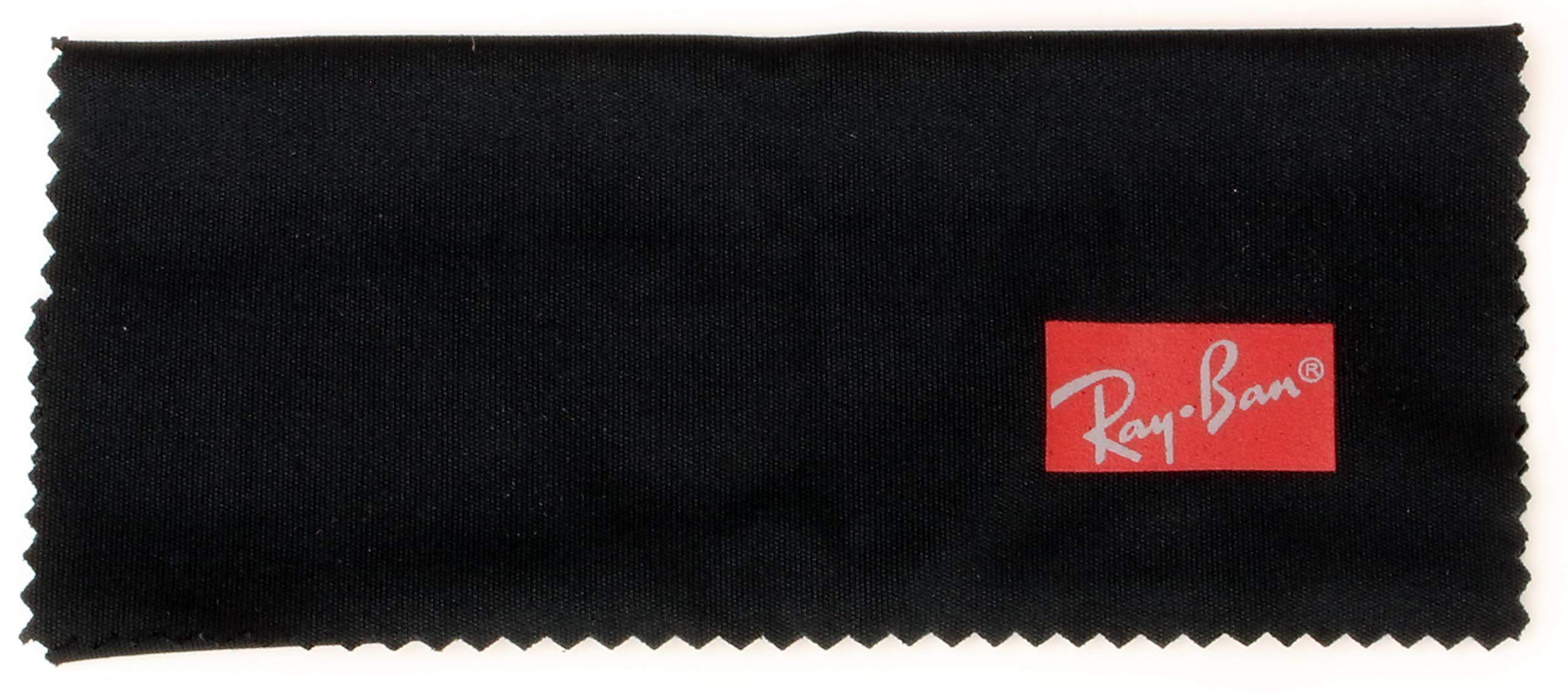 Ray-Ban Cases - Eyeglass Black Semi-Gloss Hard (M), w/Cloth, 1pk