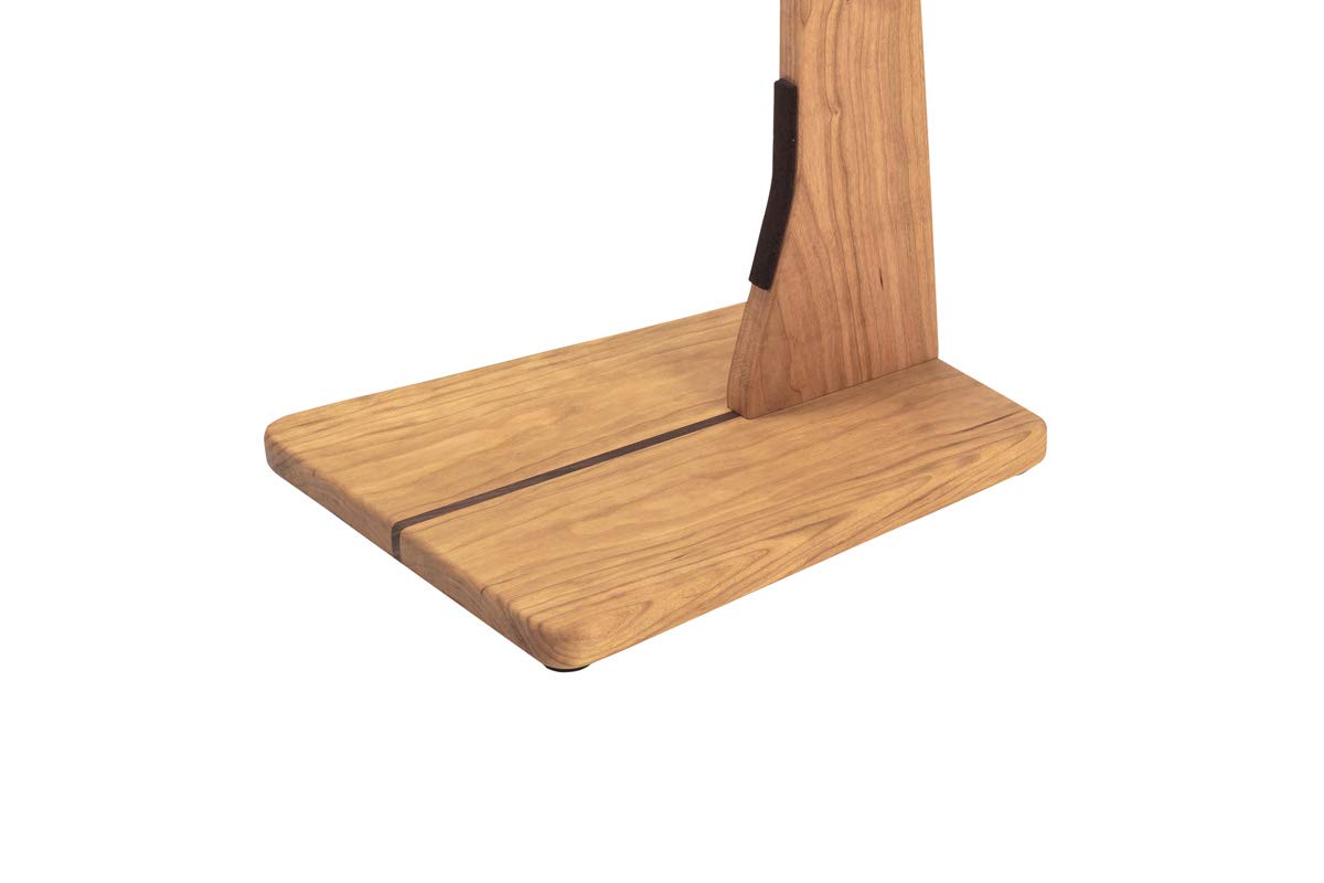 Zither Wooden Guitar Stand - Handcrafted Solid Walnut Wood Floor Stands Best for Acoustic, Electric and Classical Guitars, Made in USA