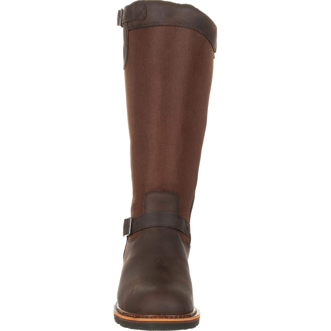 ROCKY Mens Great Falls Snake 16 Inch Waterproof Pull On Casual Boots Over the Knee - Brown - Size 9 2E
