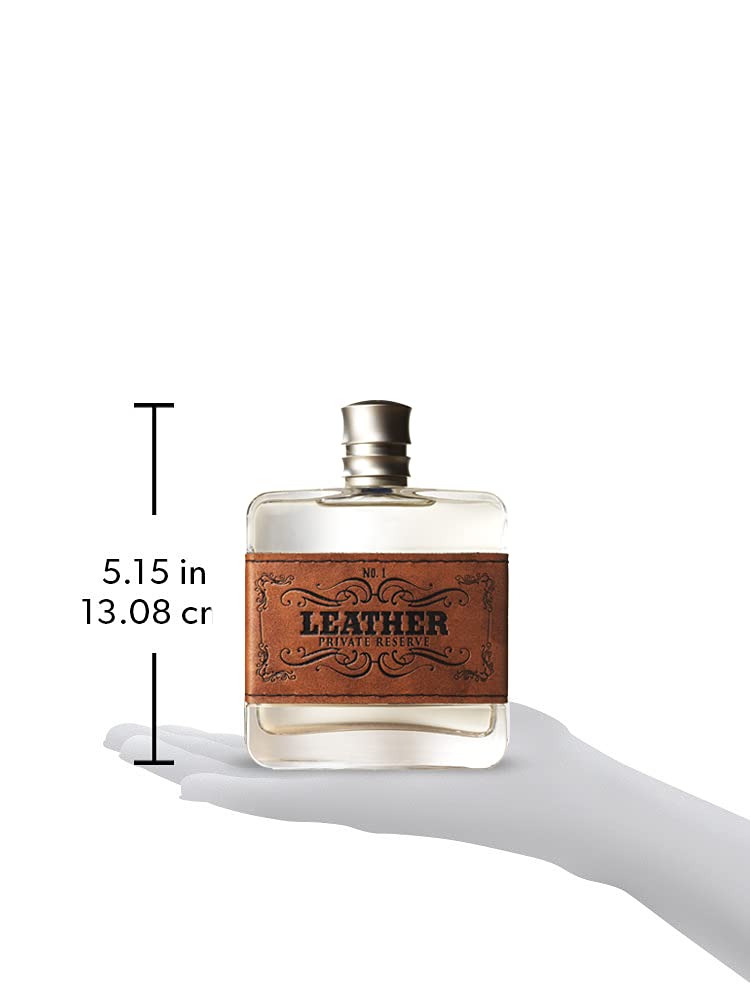 Tru Western Leather #1 Private Reserve Men's Cologne, 3.4 fl oz (100 ml) - Masculine, Woodsy, Leathery