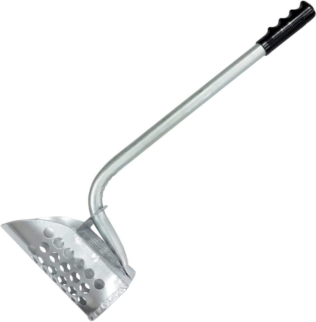SWEETLO Sand Sifter Scoops for Metal Detecting Long Handle Scooper - Metal Detecting Detector Accessories Sand Scoop for Beach Sifter Digging Pick Basket Scooper Shovel Supplies with Long Handle