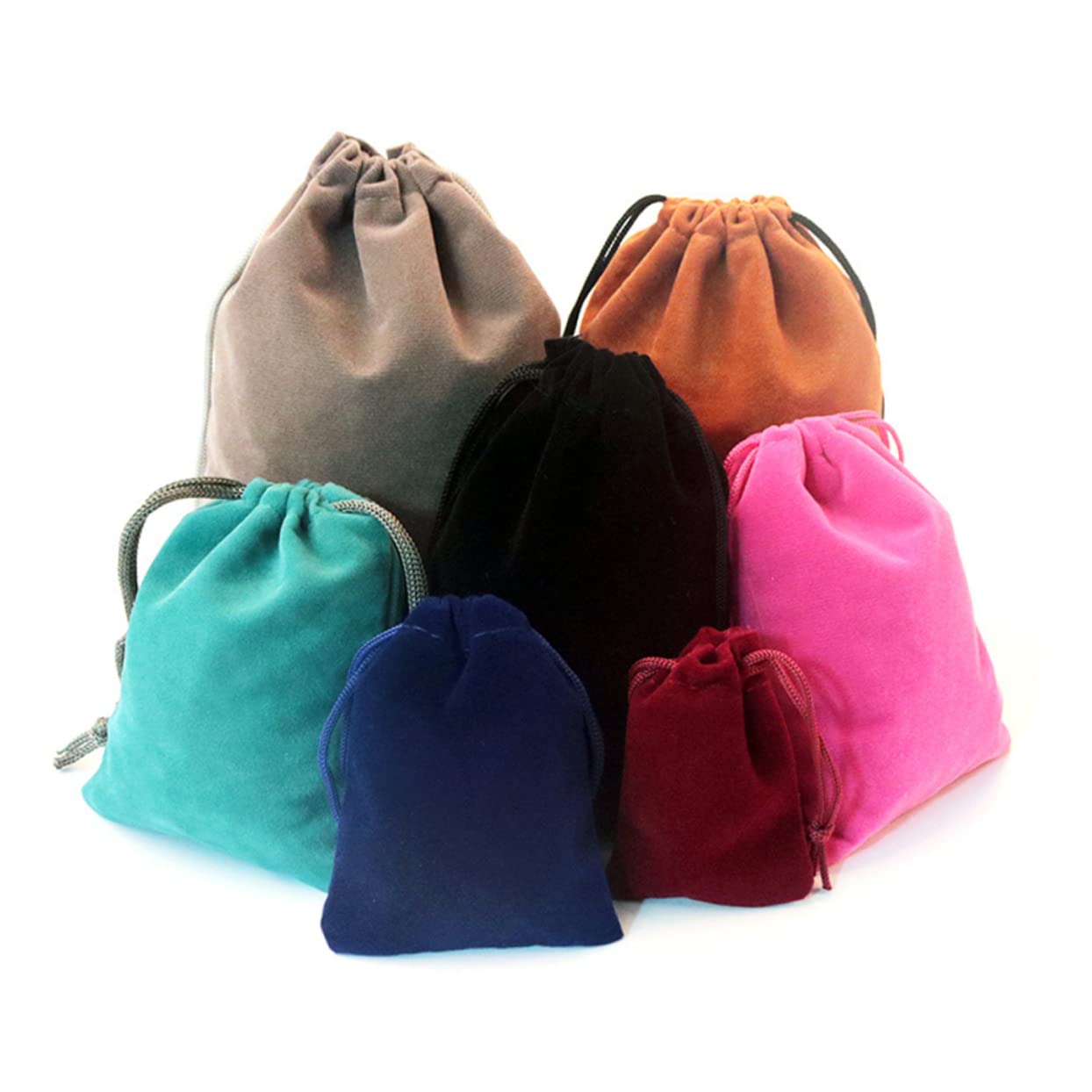 SECFOU 10pcs cookie bags for gift giving drawstring pouches gift pouches holiday bags for gifts mini drawstring