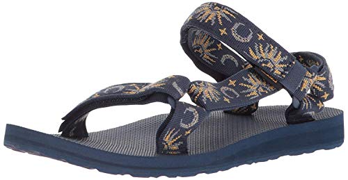 Teva Original Universal Women's Sandals, Sun And Moon Blue, 6