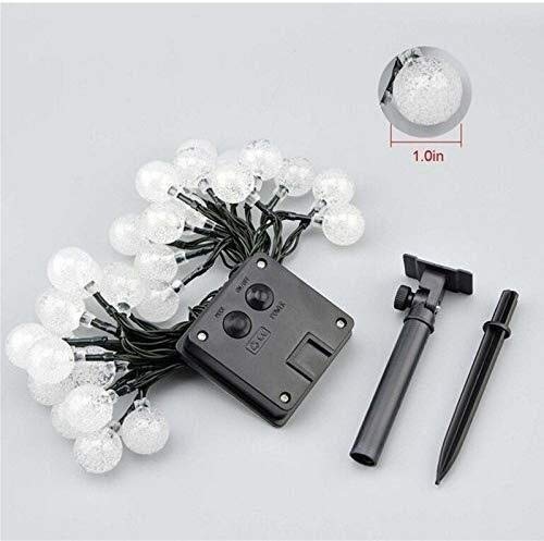 WDWL Solar String Light, Outdoor Fairy Lights Waterproof Crystal Ball Decorative Lights for Garden, Terrace, Garden, Home Decorative Lights