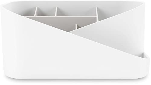 Umbra Glam Cosmetic and Accessory Organizer, White