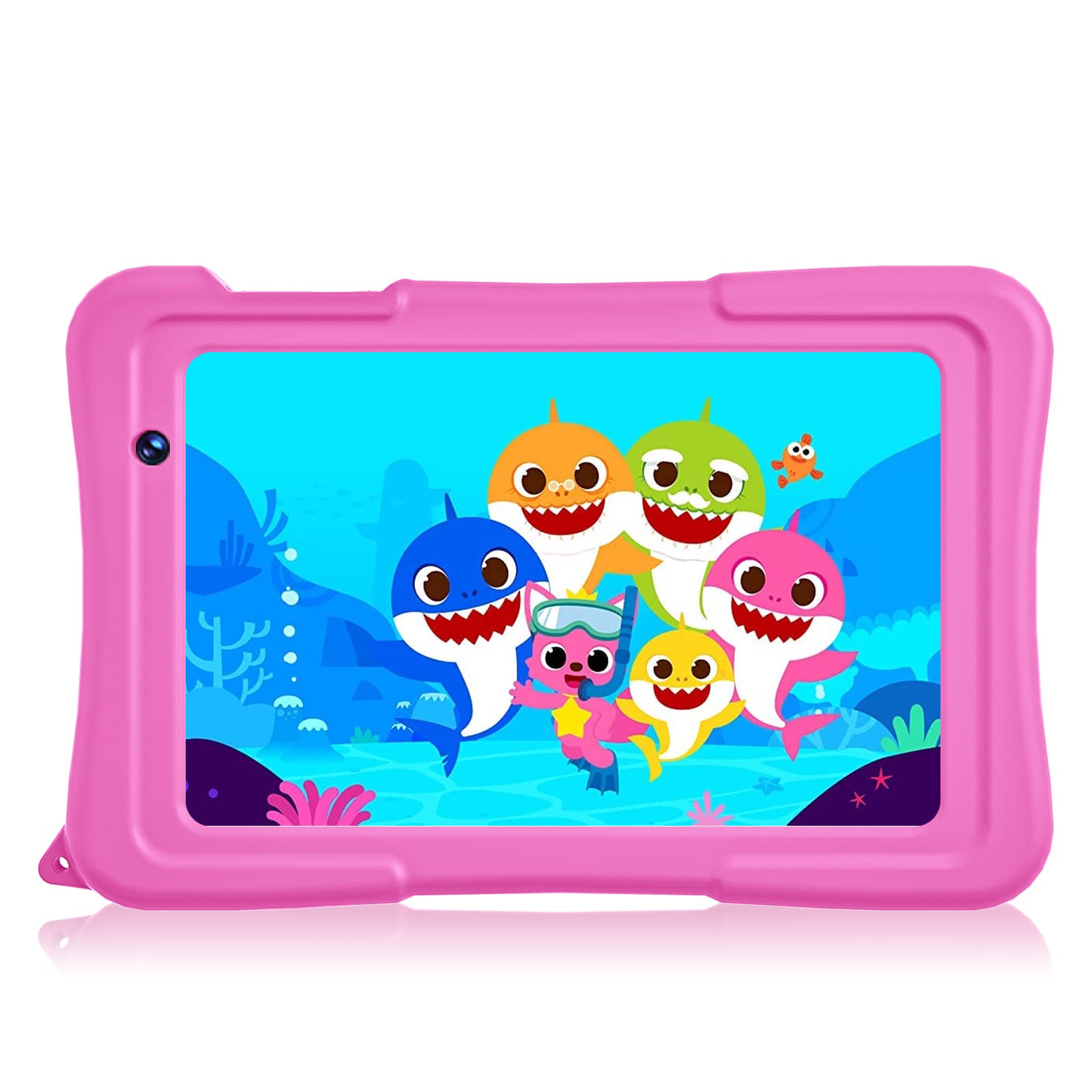 TUOHAITIME Android 11 Tablet for Kids 7inch Toddler Tablets 3GB+32GB Google Play Kids Tablet iWawa APP Pre-Loaded Learning Educational Tablet with Kids-Proof Case Netflix YouTube