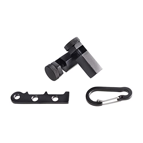WHYATT Tall Stair Gauges for Framing with Holder Carabiner Stair guages Knobs Tool for Circular Saw Metal Stair Stringer Layout Tool for Carpentry s Stair Rafter Gauge Clamps