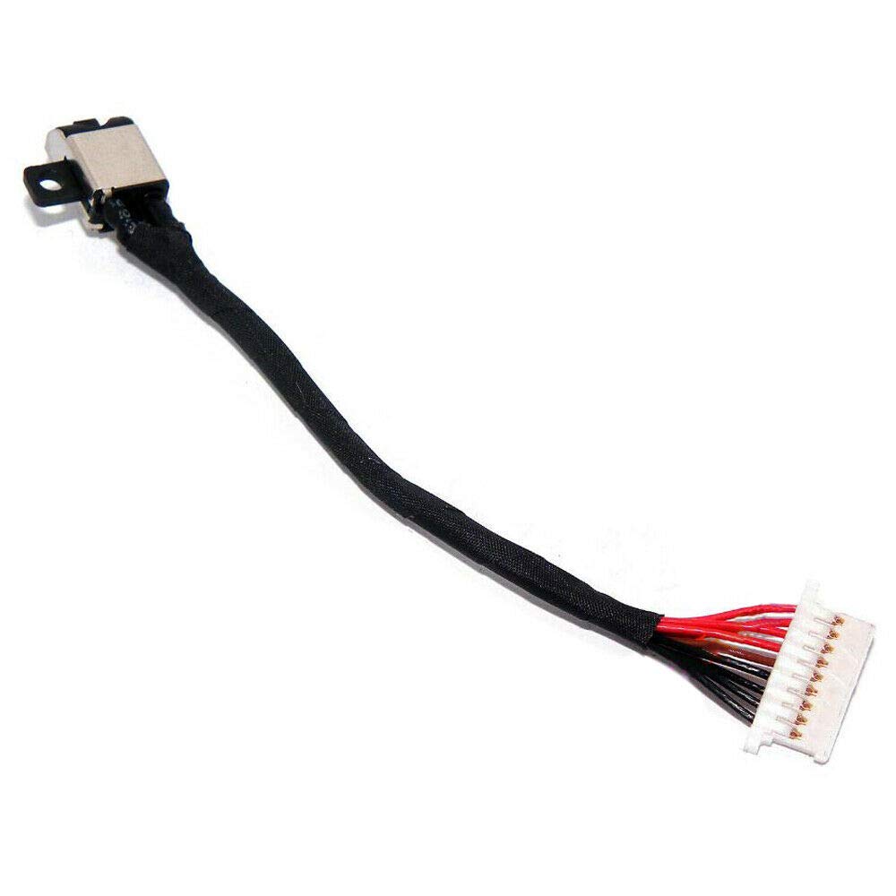 Zahara 9PIN DC in Power Jack Cable Plug in Charging Port Socket for Dell Inspiron 15 7591 7590 / Vostro 15 7590 / P83F P83F001 048JWV 48JWV(9cm/ 3.5inches)(not fit for Dell Inspiron 2-in-1 Series)