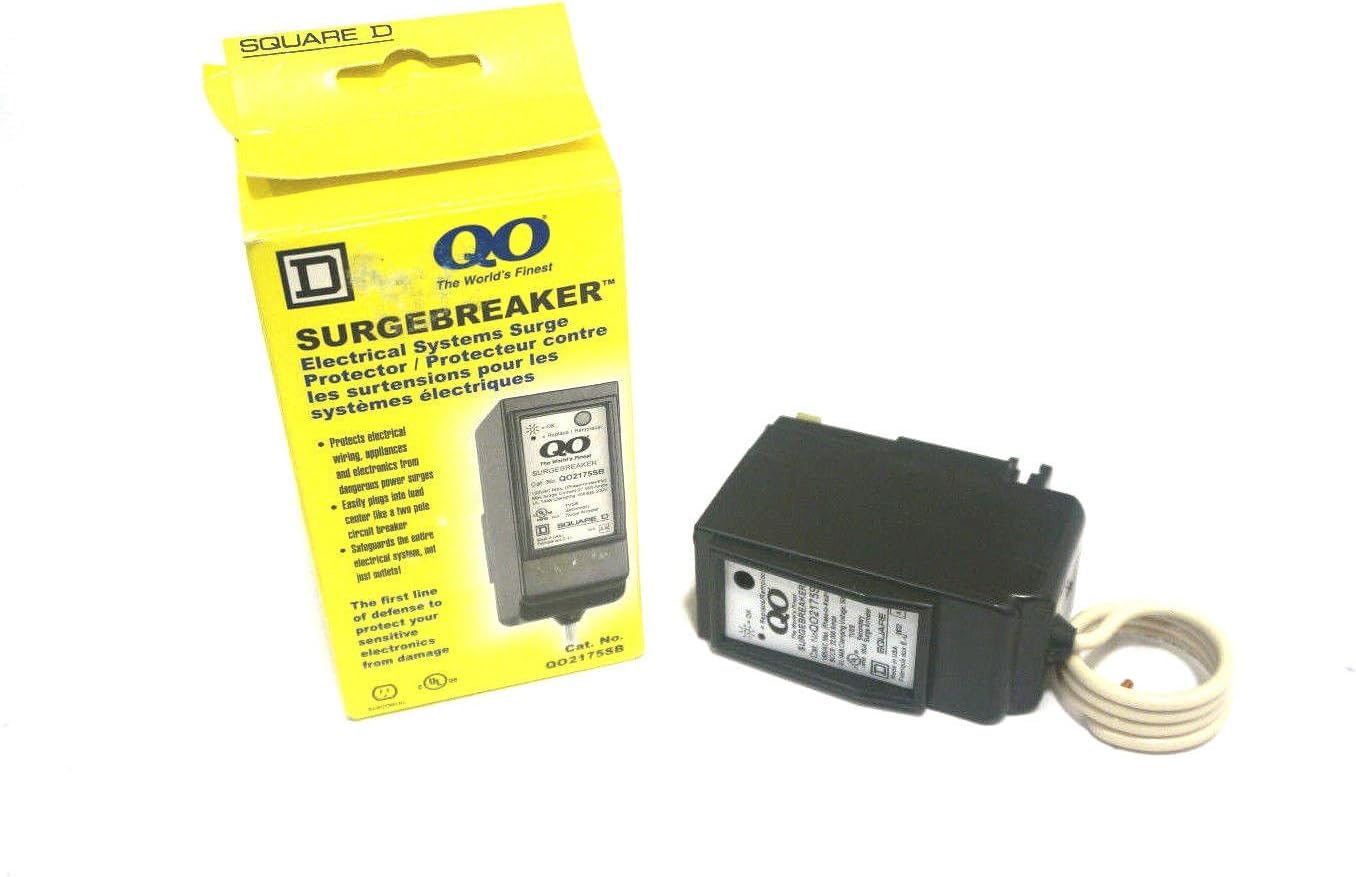 Square D - QO2175SB QO SurgeBreaker, Surge Protection Device, 22.5kA, 120/240V, 1-Phase, 3-Wire