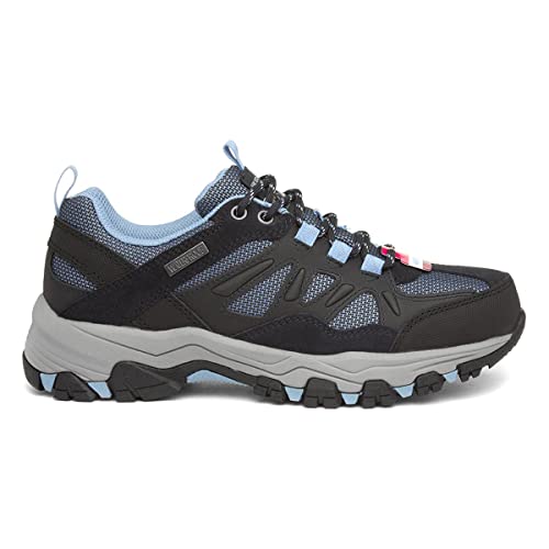 Skechers Women's Trail Hiker Hiking Shoe, Navy/Grey,11 M US
