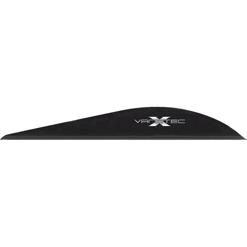 Vanetec Super Spine Vanes Black 3 in. 100 pk.