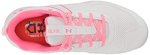 Under Armour Girls' Glyde RM Jr., White (101)/White, 1 M US
