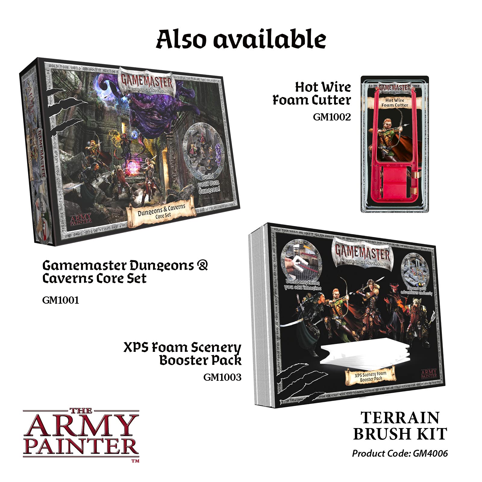 The Army Painter Gamemaster: XPS Foam Board Styrofoam Board - 7 Pack 2.95 x 15.75 x 12.01 inches Terrain Building Materials for DND, Wargames or Dioramas