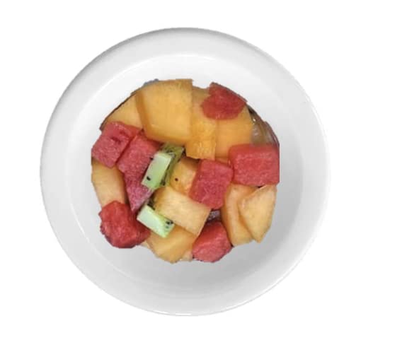 Z-Moments Western Melamine Fruit Bowl Monkey Bowl 3.5-Ounce, 4-1/4" dia. White or Tan NSF (48, White)