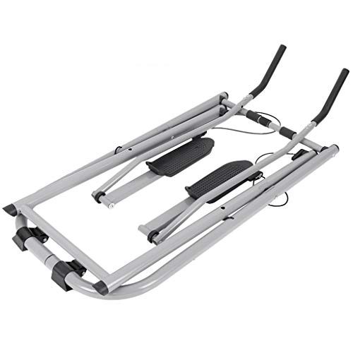 Sentuca USA in Stock Foldable Air Walk Trainer Elliptical Machine Glider, 260 LB Max Weight and 30 Inch Stride