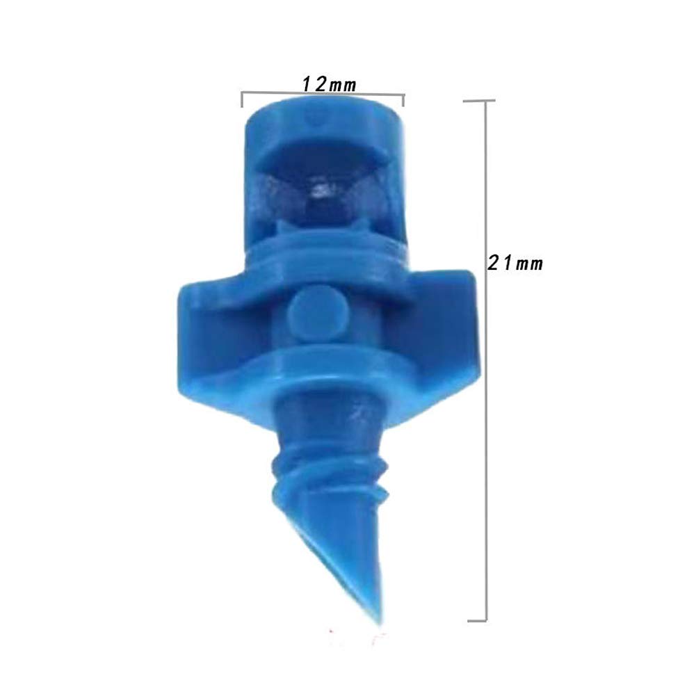 Wenyun 50x3 Pcs Garden Micro Sprayer Fan Jet Lawn Water Spray Misting Nozzle Sprinkler Irrigation System