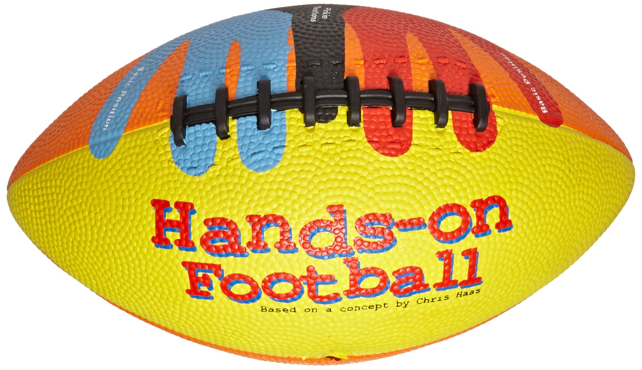 SportimeMax Hands-On Youth/Intermediate Size 7 Football, Multiple Colors