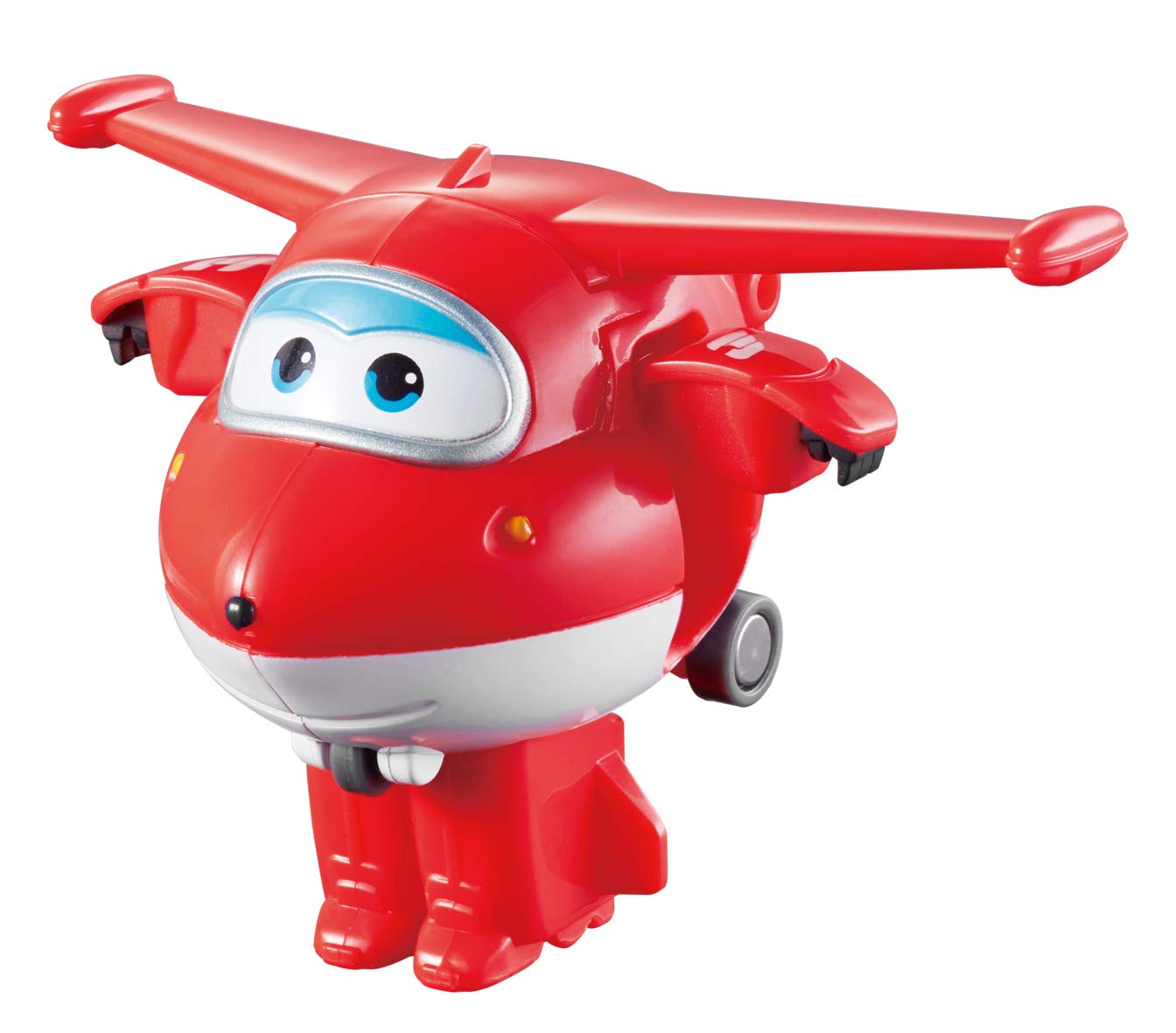 Super Wings - Jett's Moon Rover Vehicle | Transform-A-Bot Jett Toy Figure US730842