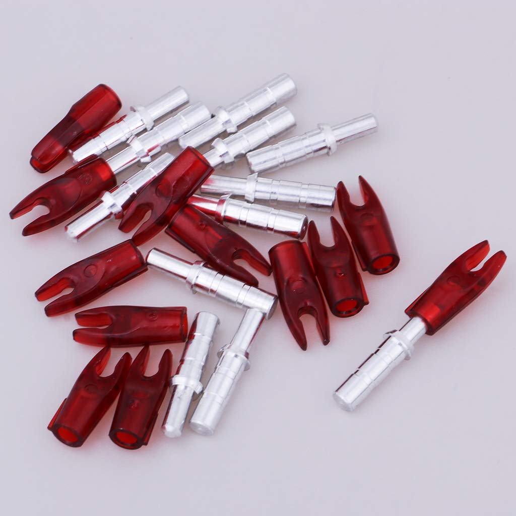 TOOYFUL 12pcs Colorful Plastic Precision Notches for Pin 4.2mm, Red
