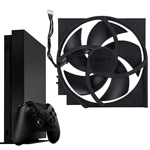 Ymiko Durable ABS Internal Cooling Fan for Xbox ONE S OEM 5 cutters 4 Pin, Comes with Screwdriver