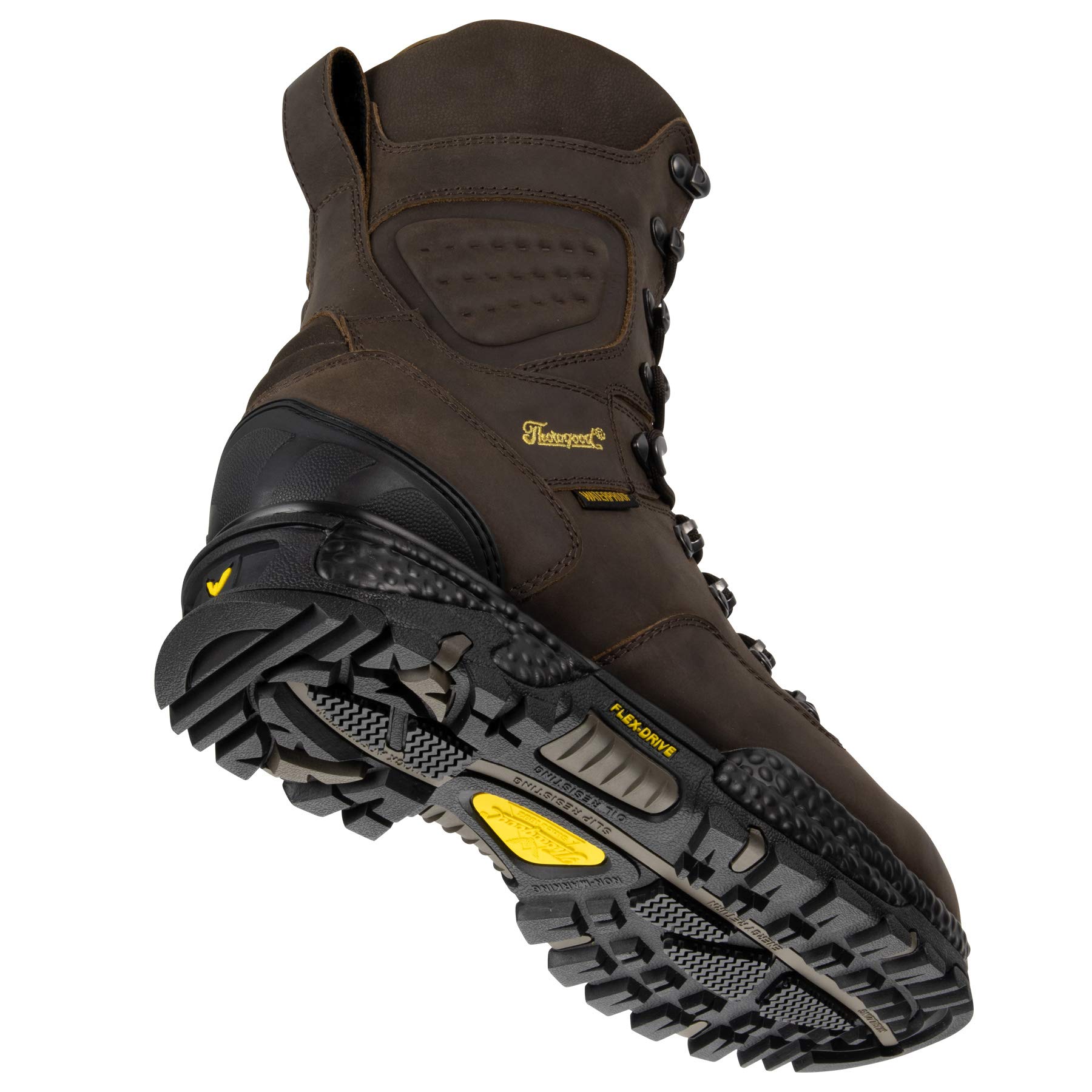 Thorogood Infinity FD Series 9” Waterproof Hunting and Hiking Boots for Men with Full-Grain Leather, 400g Insulation, and Anti-Fatigue Traction Outsole, Drakar - 10.5 M US