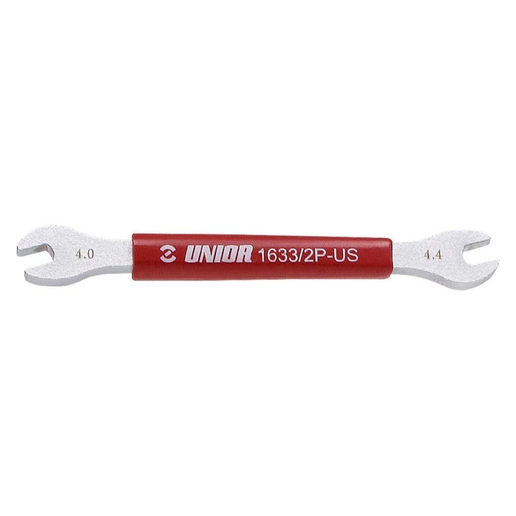 Unior Double-Sided Spoke Wrench, 4.3mm x 4.4mm for Shimano - 1636/2P-US …